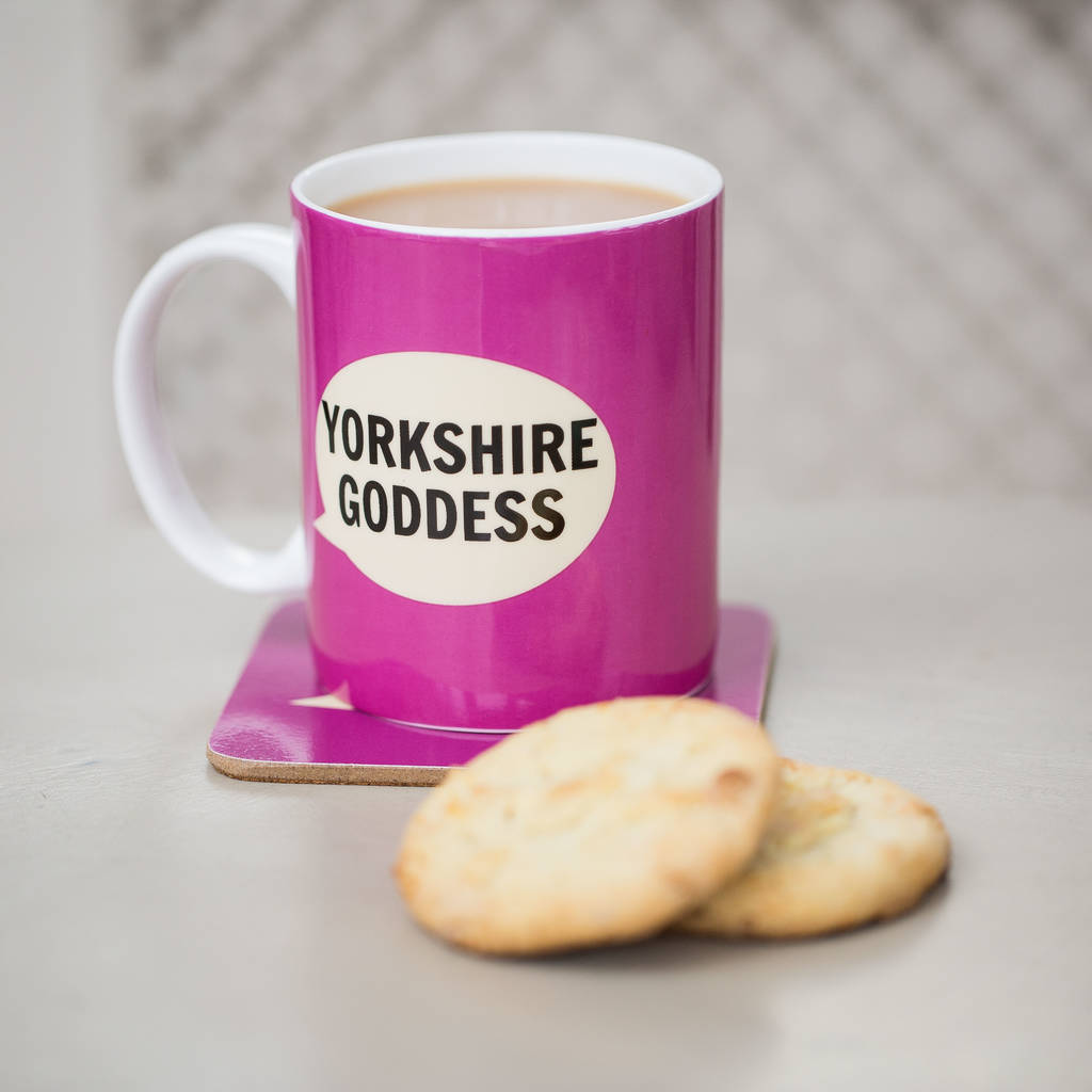 Yorkshire Mug - 'Yorkshire Goddess' – Nora's Interiors & Gifts