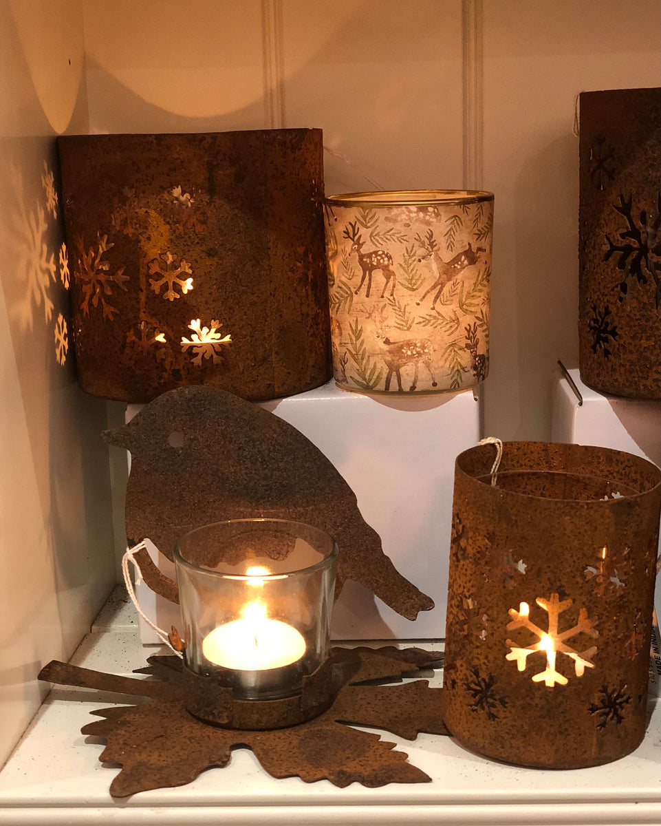 Votive - Rust Robin – Nora's Interiors & Gifts